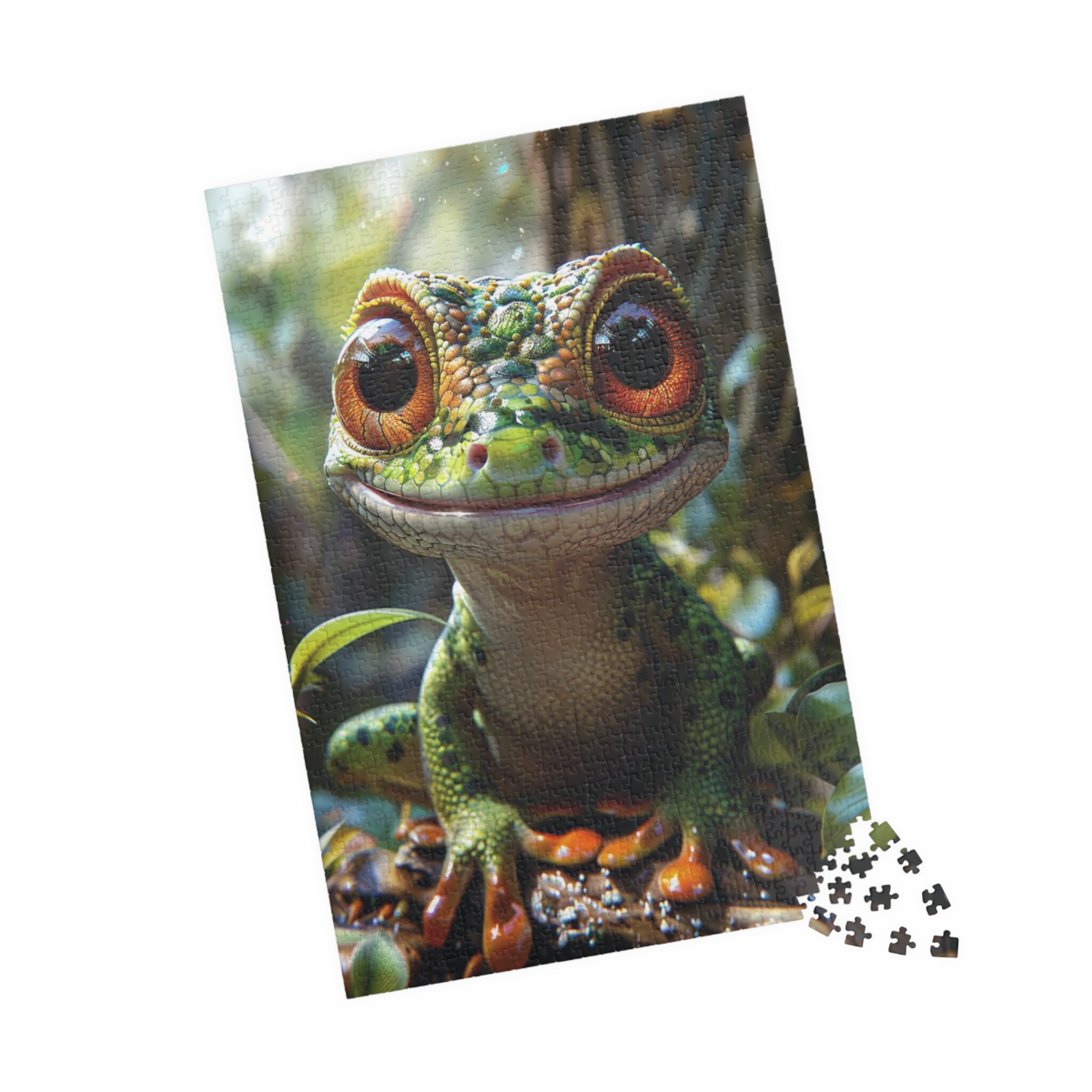 Garry the Gecko - 1014-piece Jigsaw Puzzle, Indoor Fun, Perfect for ...