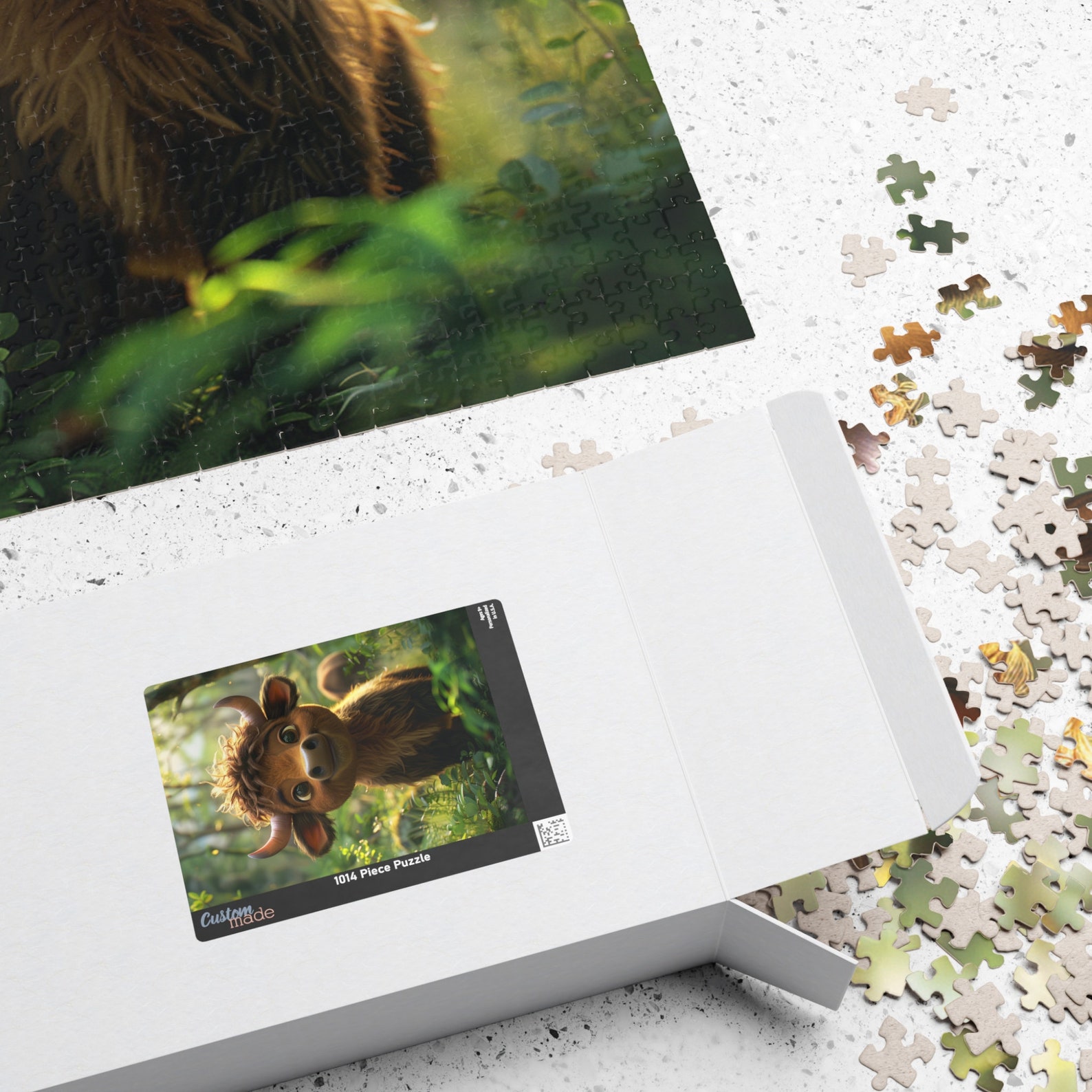 Charger the Baby Ox - 1014-piece Jigsaw Puzzle, Indoor Fun, Perfect for ...