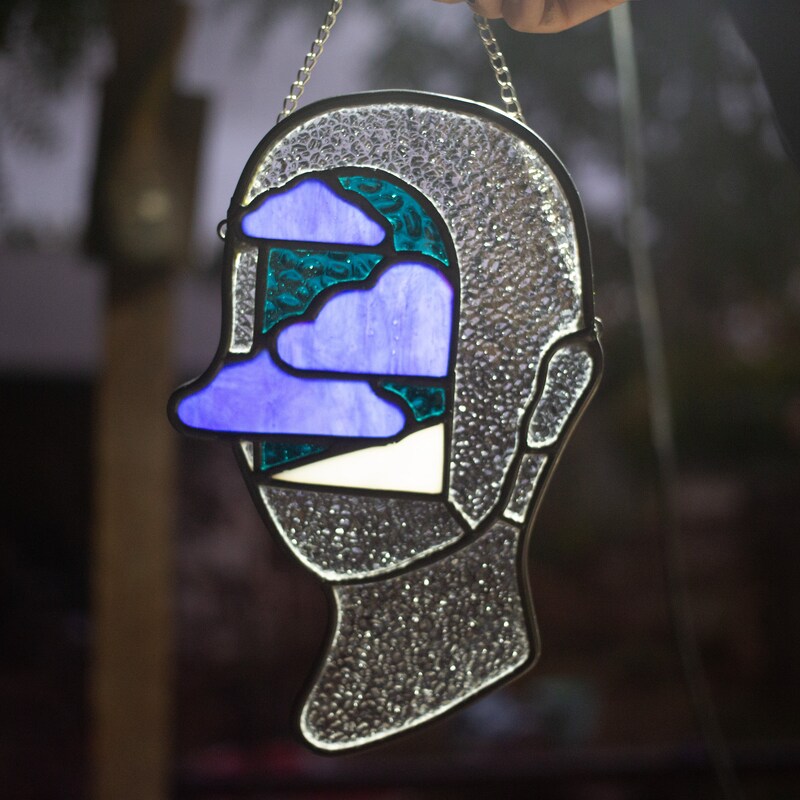 Stained Glass Cloud - Etsy