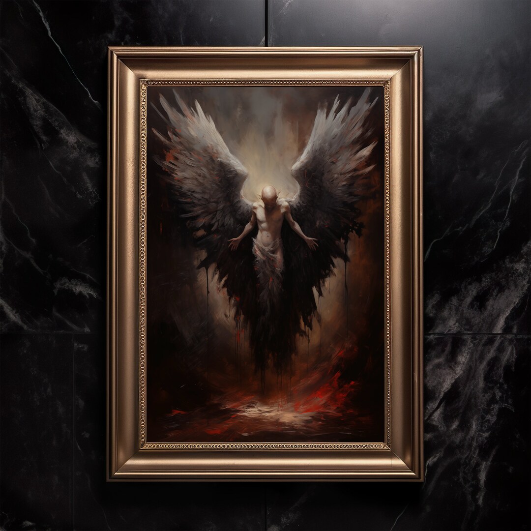 The Archangel Art Poster Print - Etsy