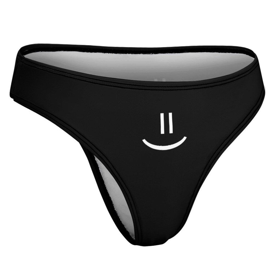 Womens Black Thong Etsy Canada