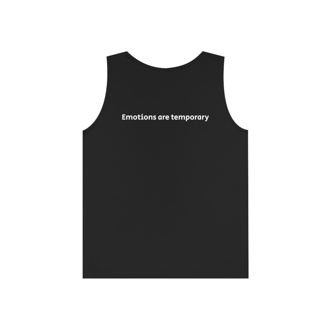 Emotions Are Temporary Tank Top - Etsy