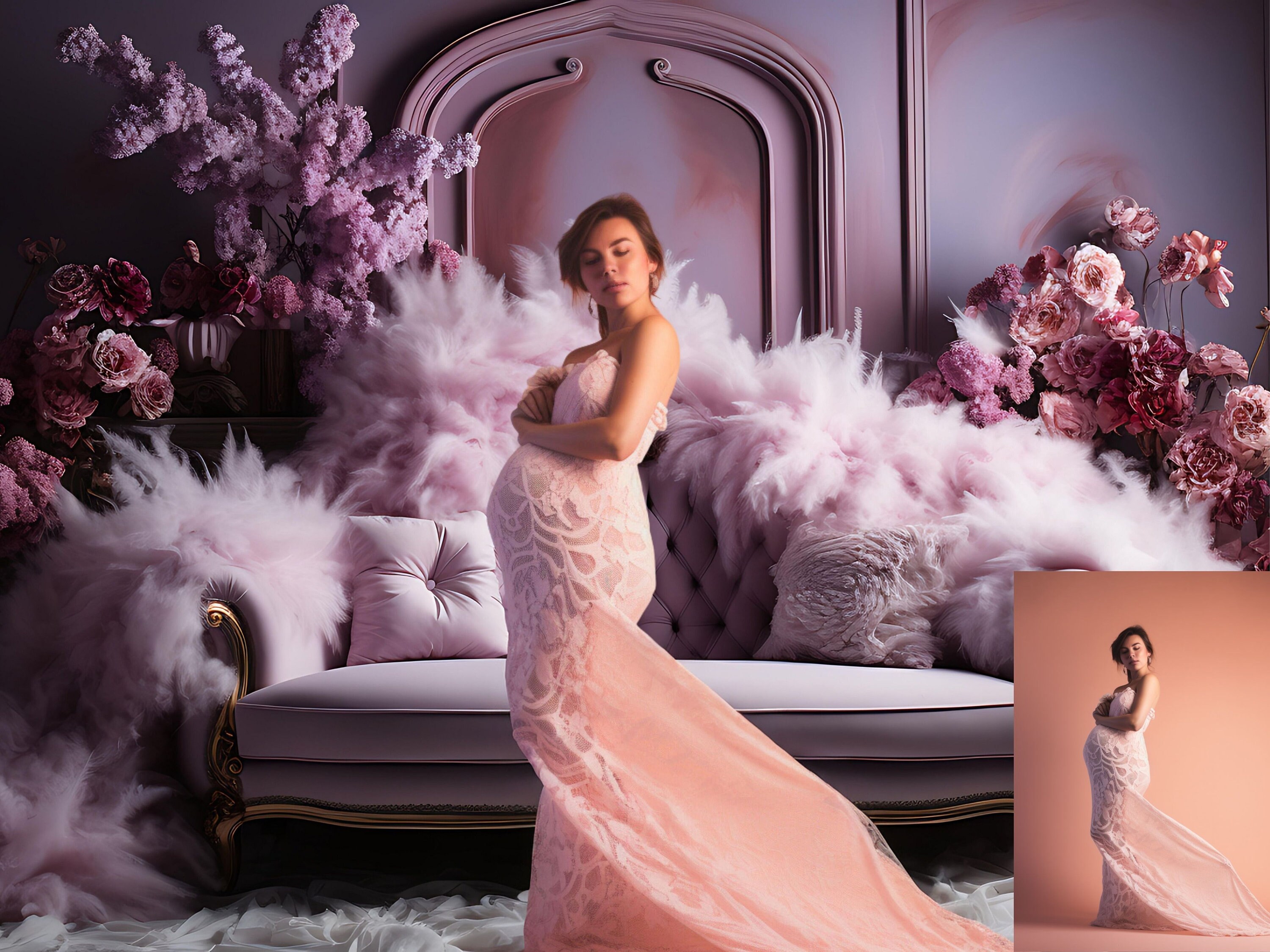 Luxurious Living Room Digital Backdrops Royal Sofa Backdrops - Etsy