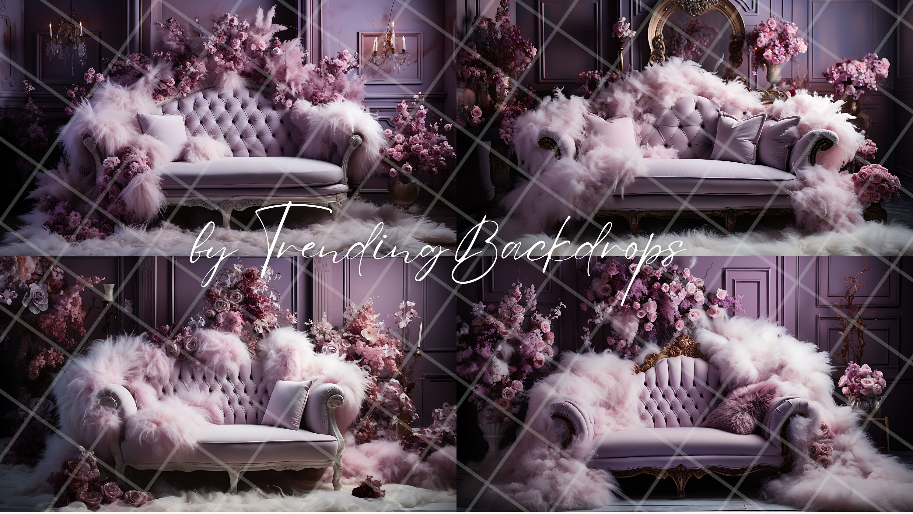 Luxurious Living Room Digital Backdrops Royal Sofa Backdrops - Etsy