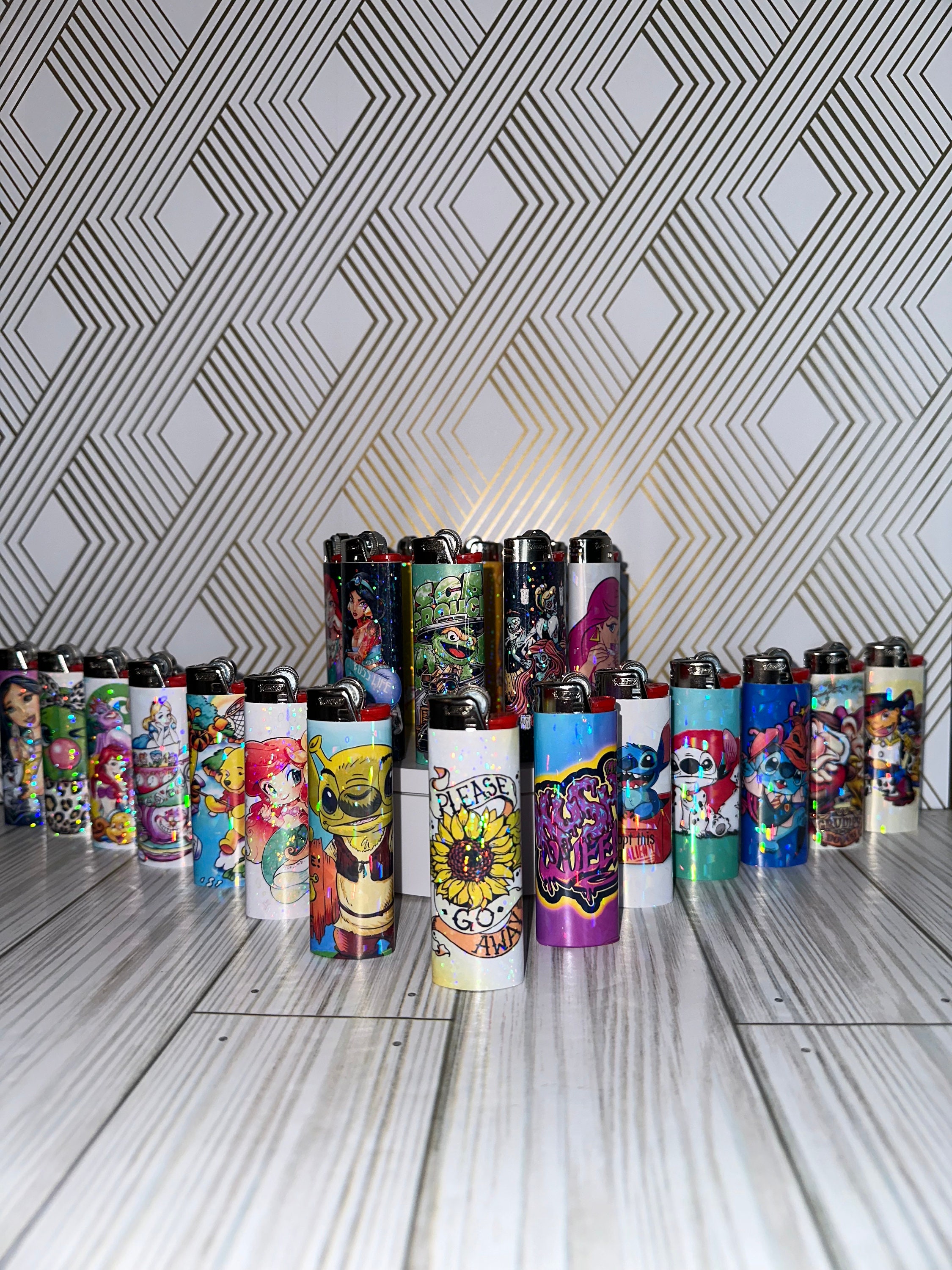 6 Pack Custom BIC Lighter Personalized Upload Your Photo - Etsy