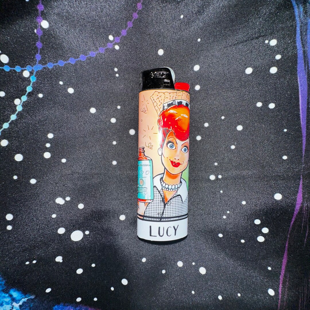 I Love Lucy Funny Adult BIC Lighter, Custom Lighter Wraps, , 420 - Etsy