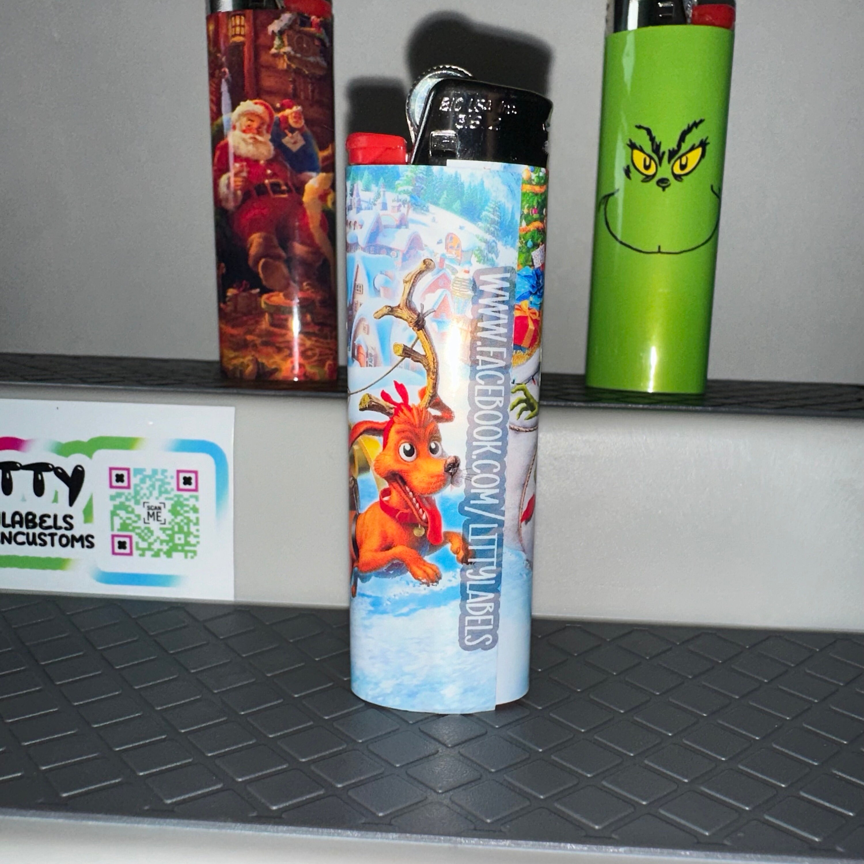 Grinch and Max Lighter, Custom Lighter Wraps, Gangsta, Thug, 420, Gift ...