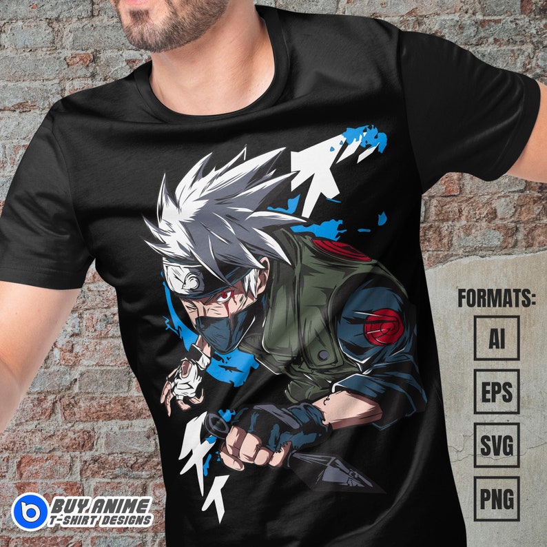 Premium Anime Vector Files Ready for DTF DTG Sublimation - Etsy