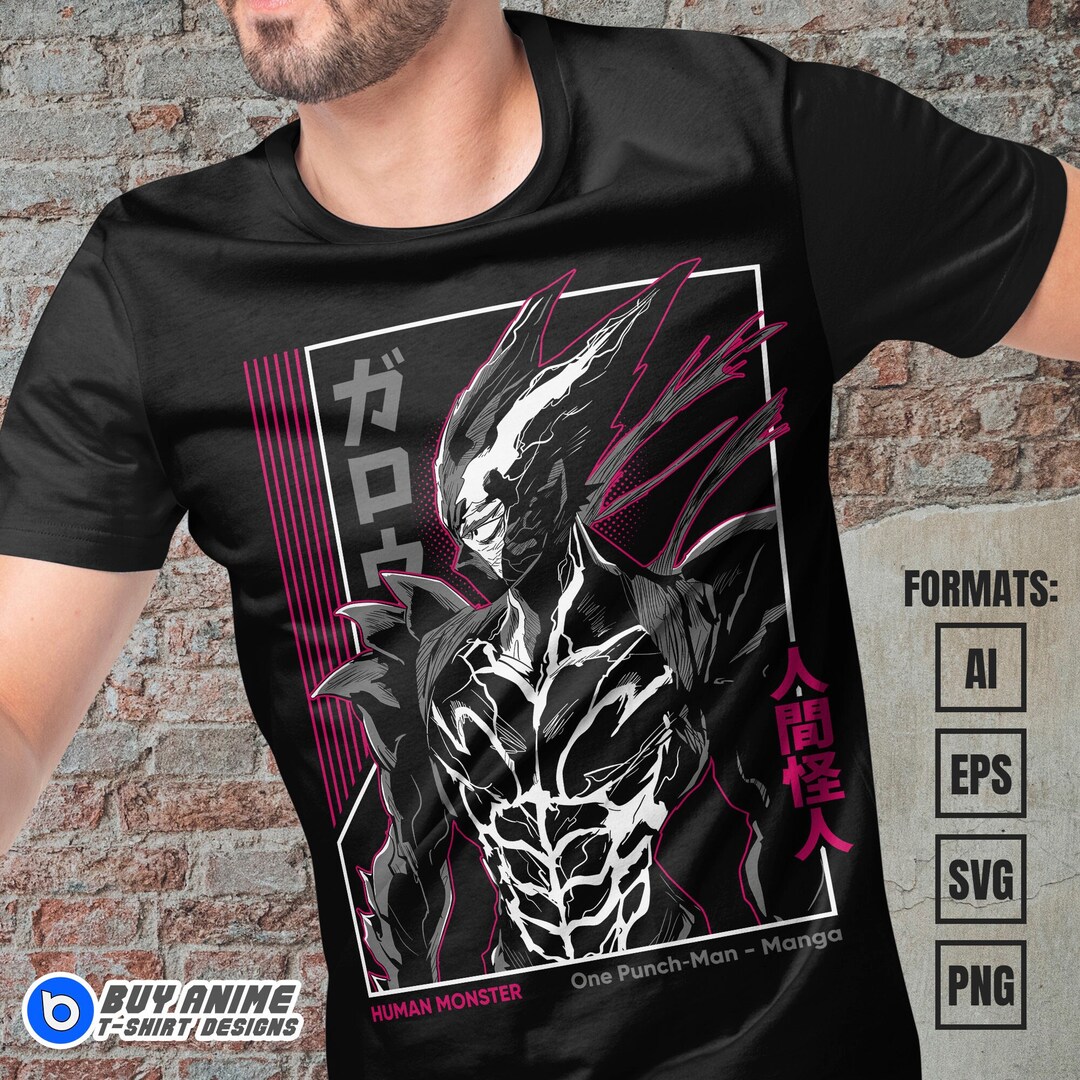 Anime Vector Files, Ready for DTF, DTG, Sublimation Printing, Anime Png ...