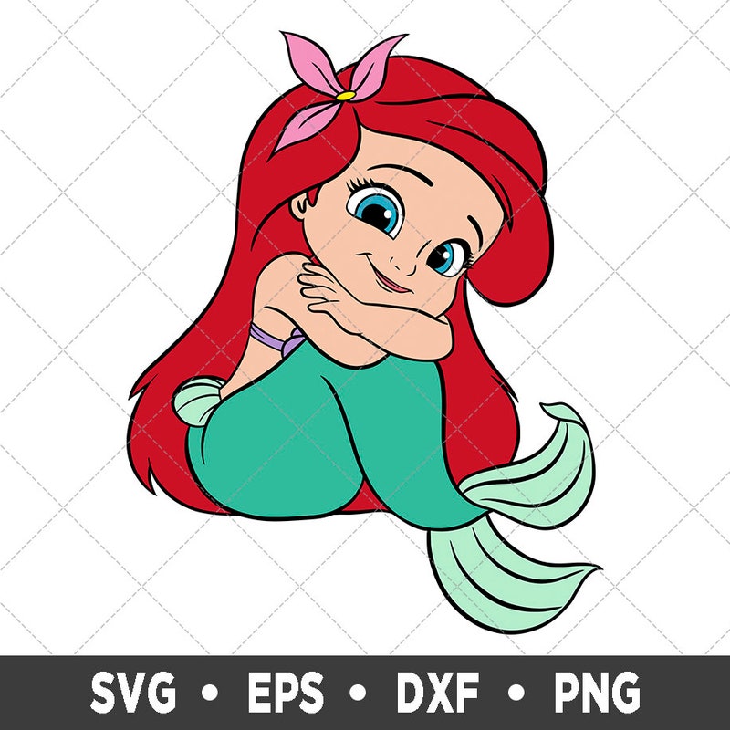 Ariel Svg - Etsy