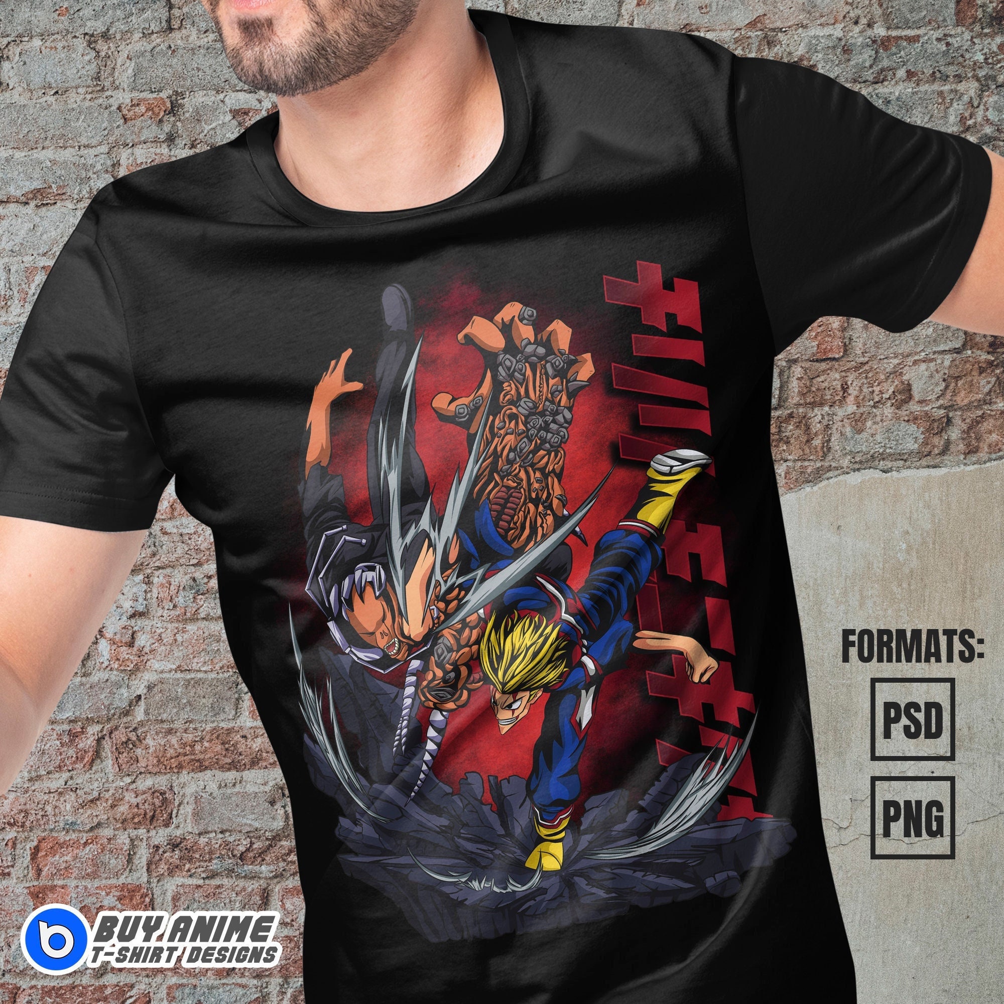 Premium Anime Vector Files Ready for DTF DTG Sublimation - Etsy
