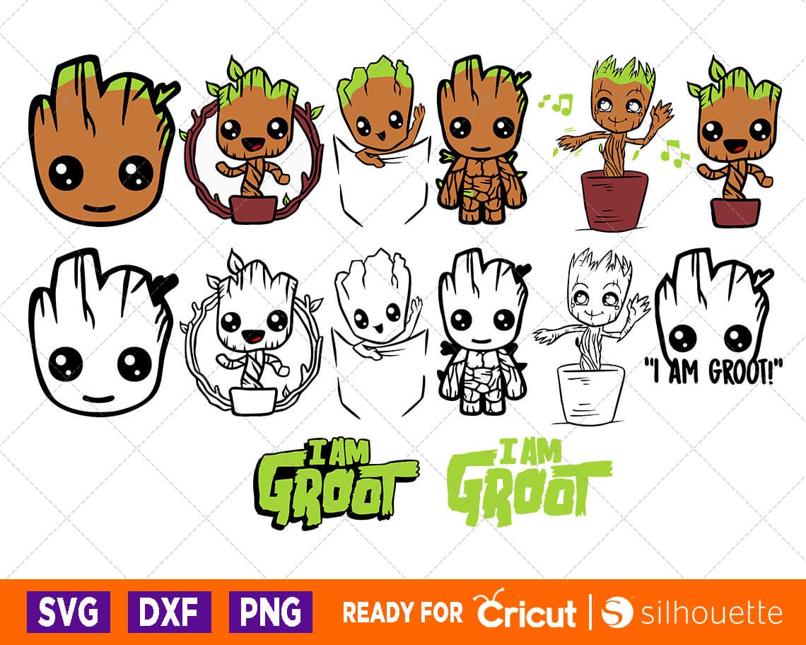 Bundle Layered SVG, Cut Files for Cricut and Silhouette, Ready for DTG ...