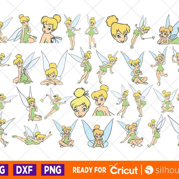 Tinkerbell Cut Files - Etsy