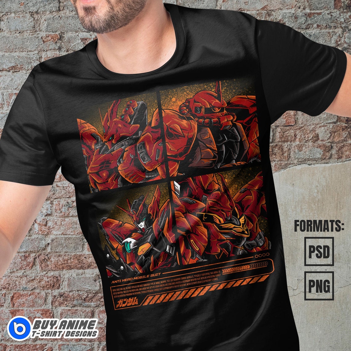 Premium Anime Vector Files Ready for DTF DTG Sublimation - Etsy