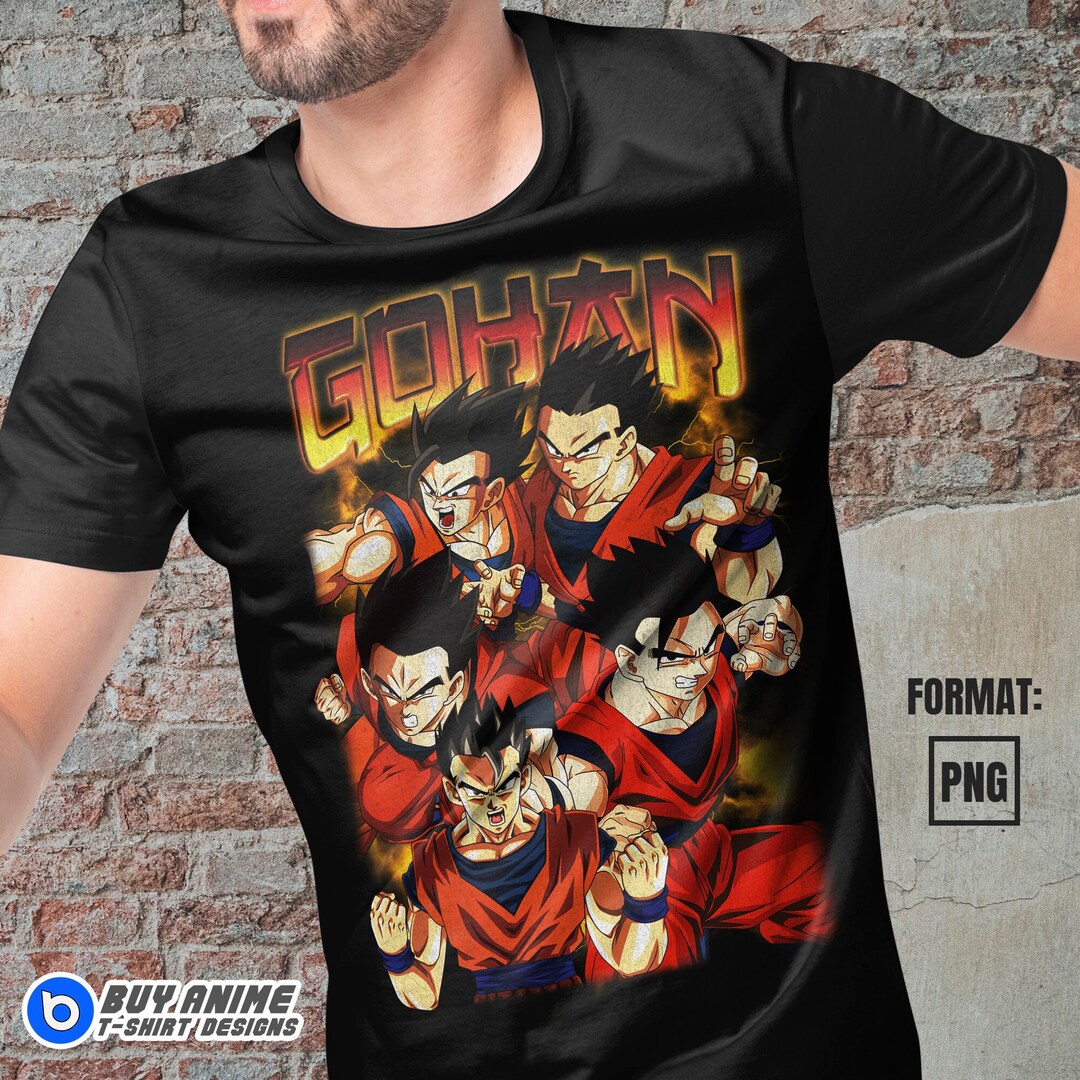 Premium Anime Bootleg File, Ready for DTF, DTG, Sublimation Printing ...