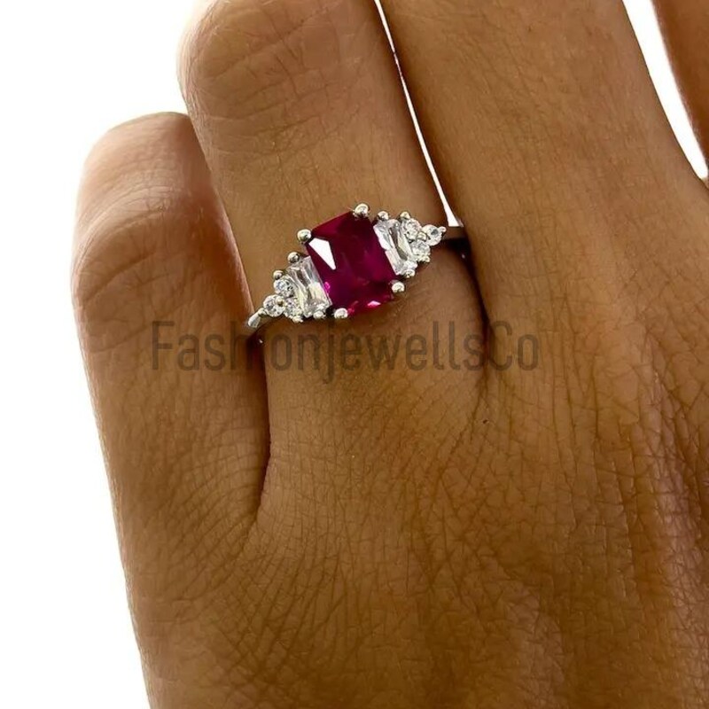 Fuchsia Ring - Etsy