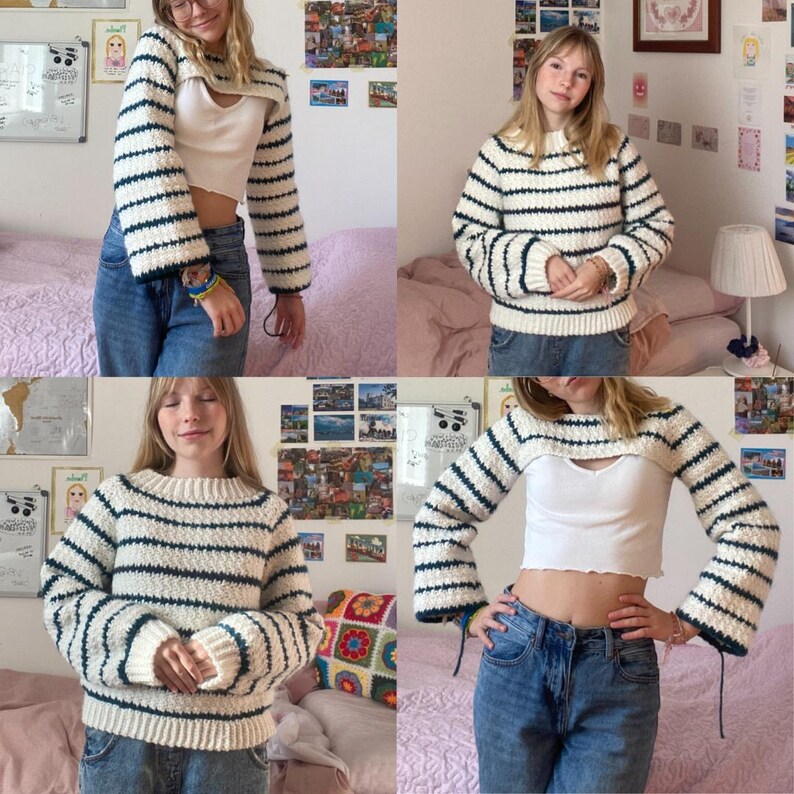 2 in 1 Pattern- Olaf Sweater and Shrug - PDF PATTERN - Etsy