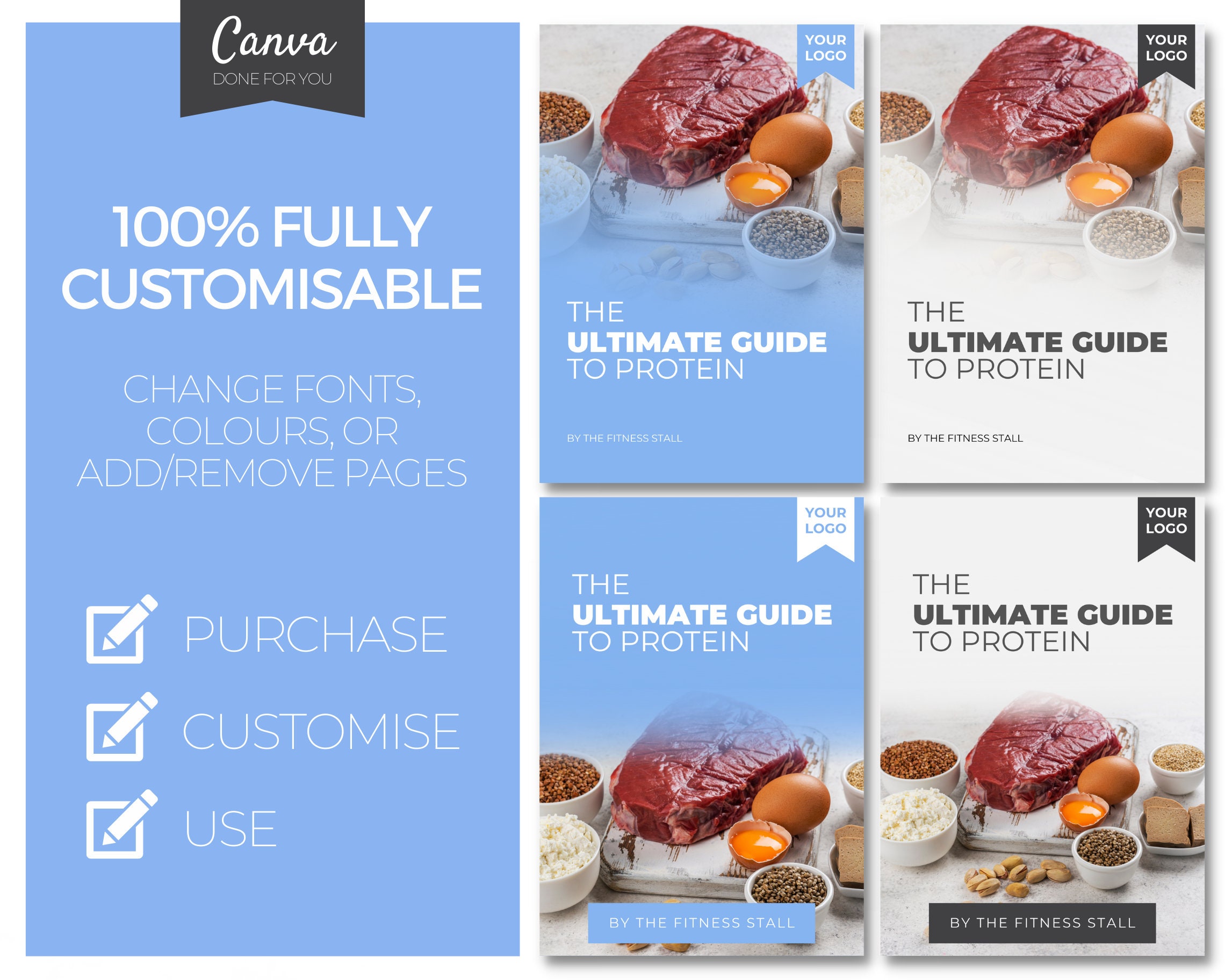 Guide to Protein Template High Protein Recipes Nutrition - Etsy Australia