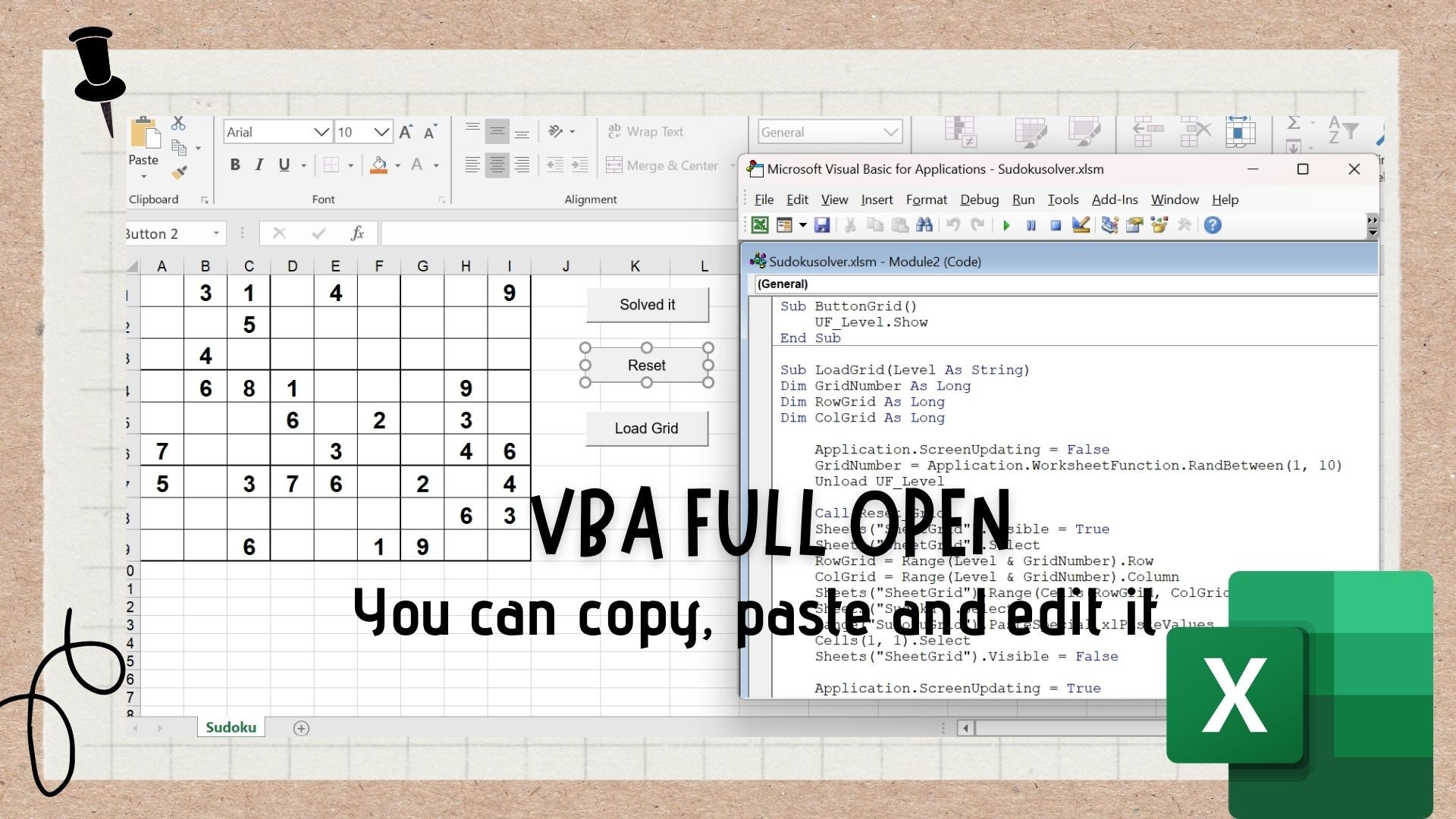 Excel Template Vba(sudoku Puzzles) - Etsy