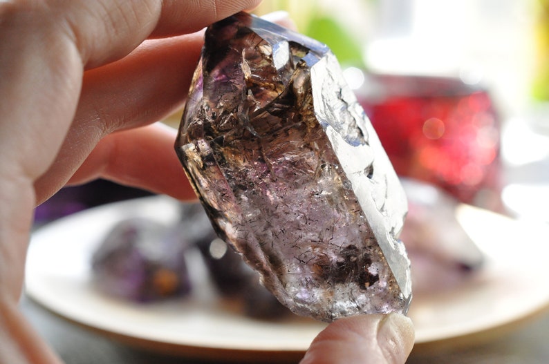 RARE High Quality Super 7 Crystal Points - Etsy