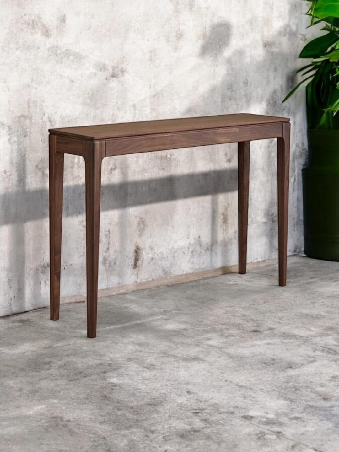 Reclaimed Wood Console Table, Entryway Console Table, Modern Console ...