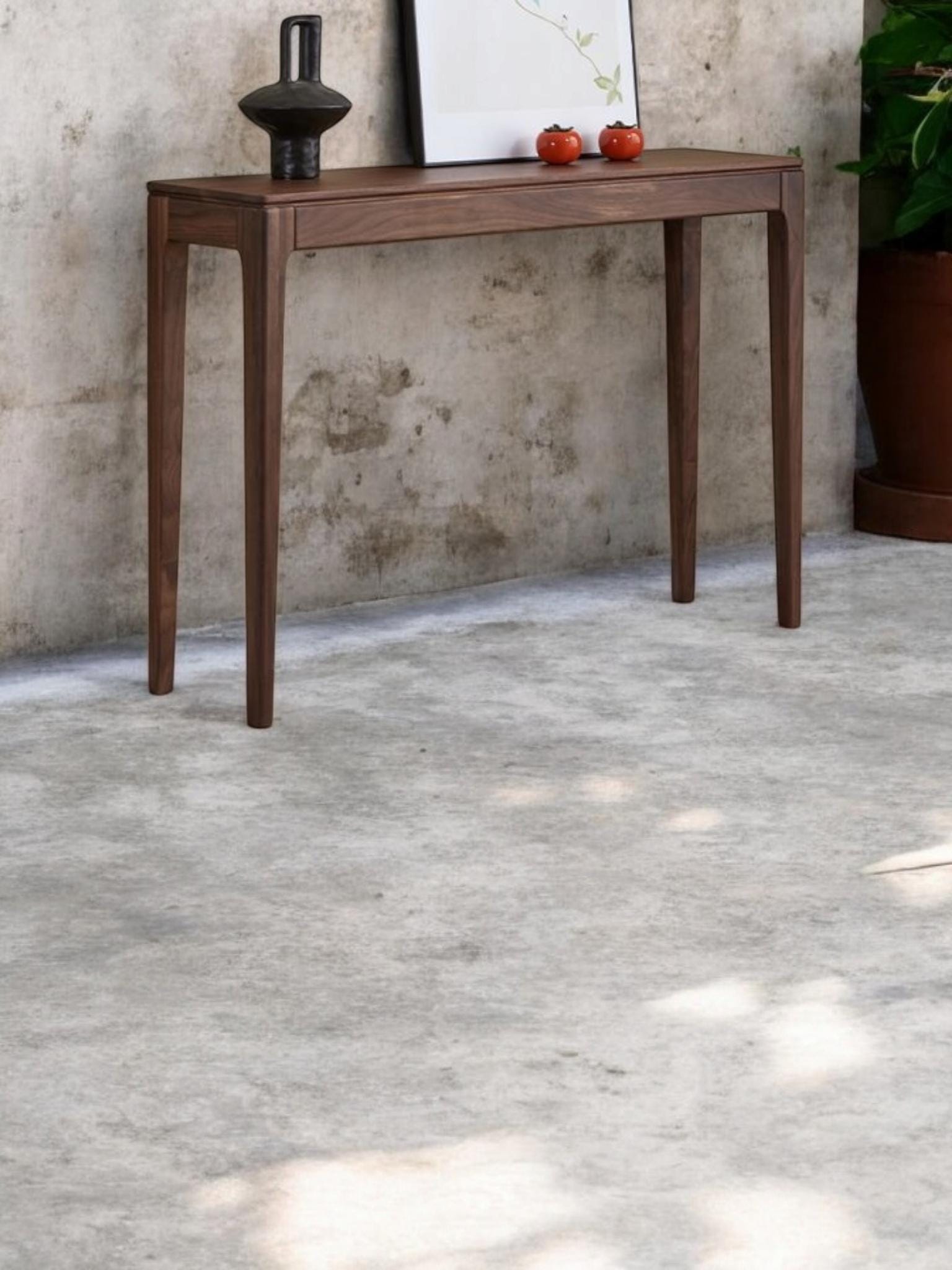 Reclaimed Wood Console Table, Entryway Console Table, Modern Console ...
