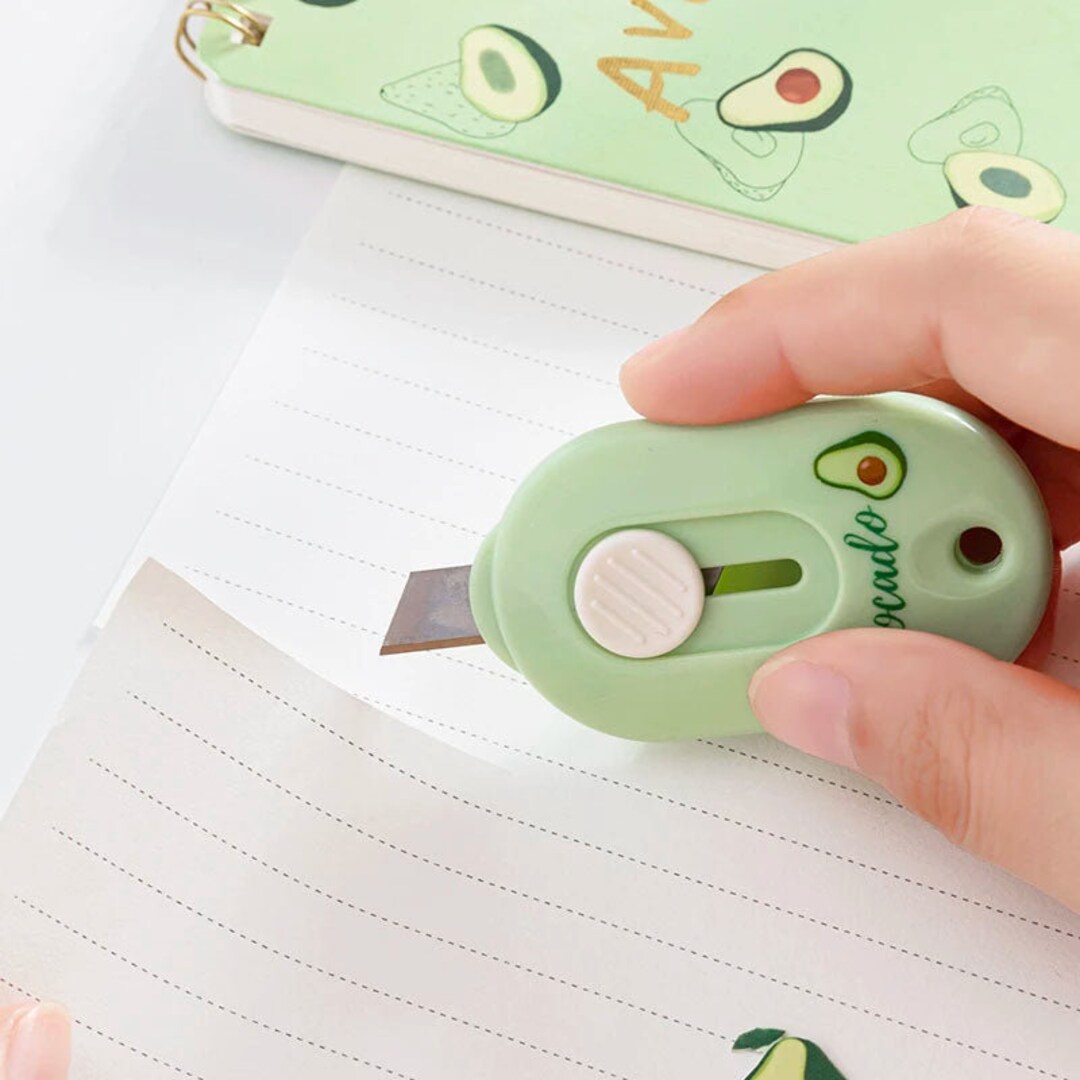 Mini-cuttermesser avocado - Etsy