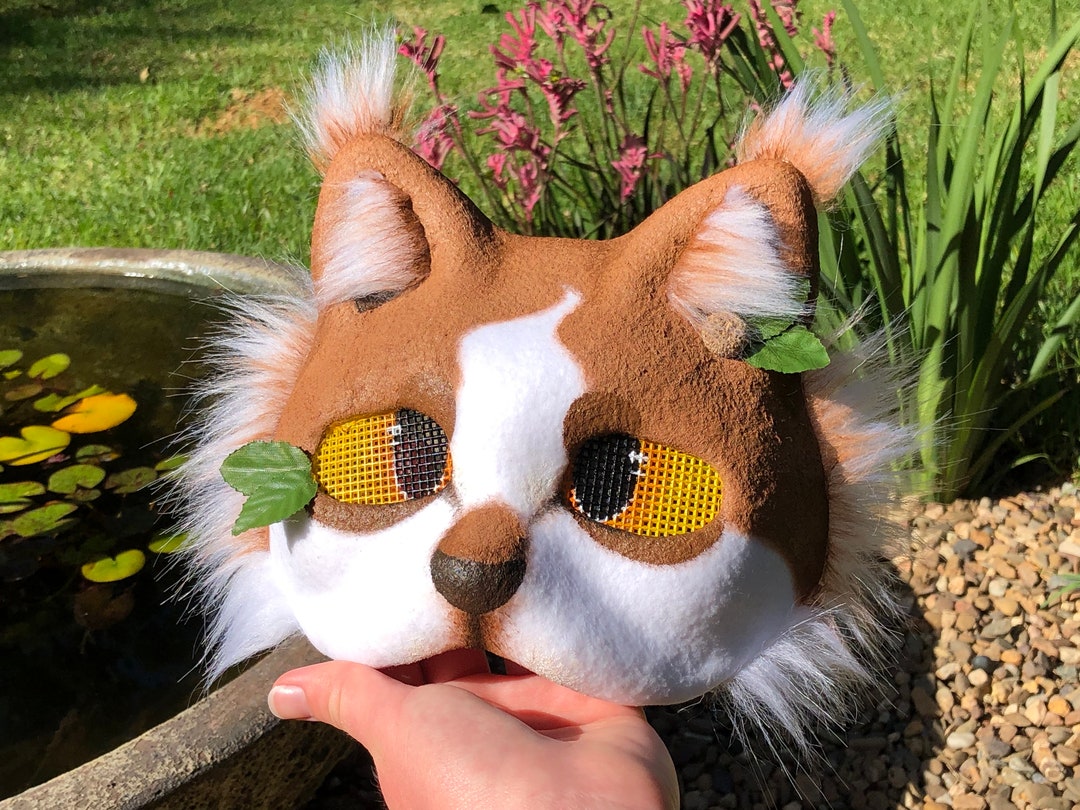 Therian Cat Mask Premade Chocolate - Etsy