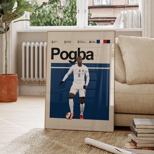 Paul Pogba - Etsy