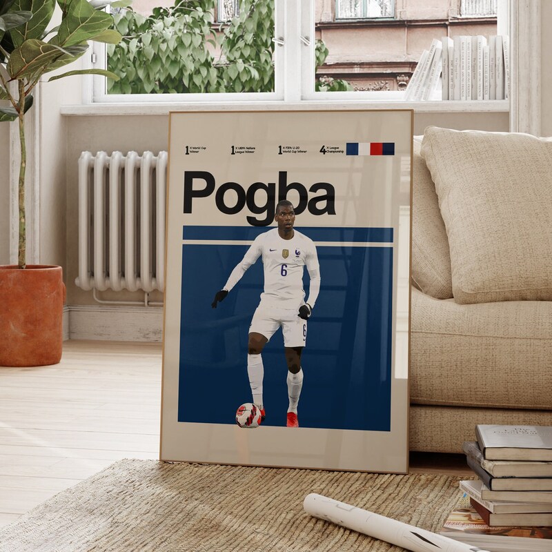 Paul Pogba - Etsy