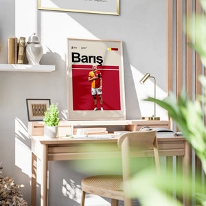 Barış Alper Yılmaz Poster: Galatasaray Football Art (digital Print) - Etsy