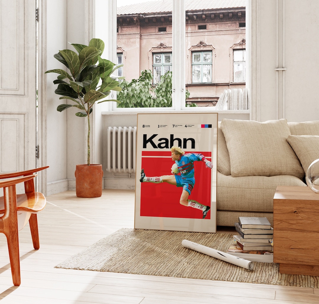 Oliver Kahn Poster, Bayern Munich Goalkeeper Poster, Oliver Kahn Poster ...
