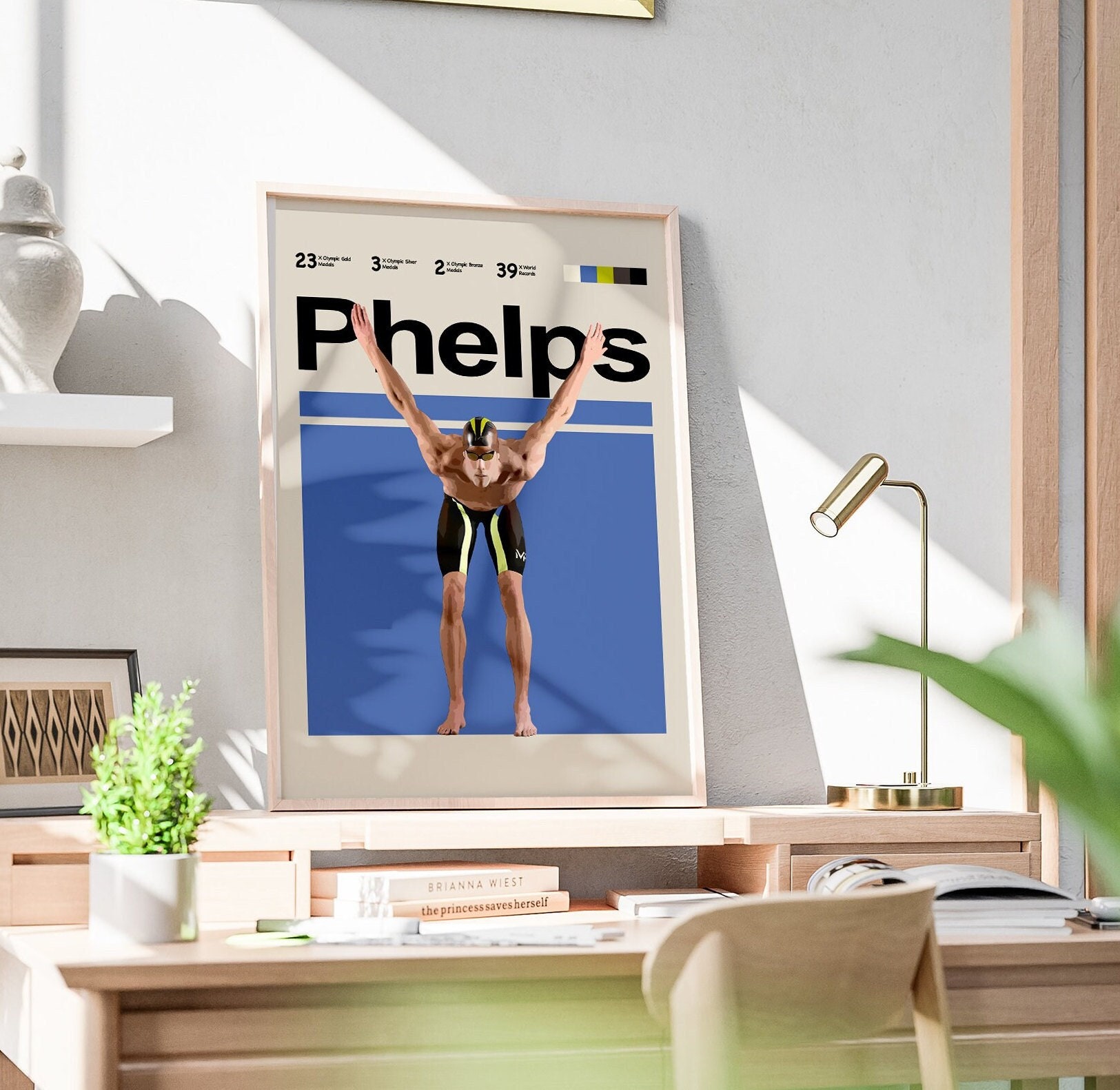 Michael Phelps Speedo Poster