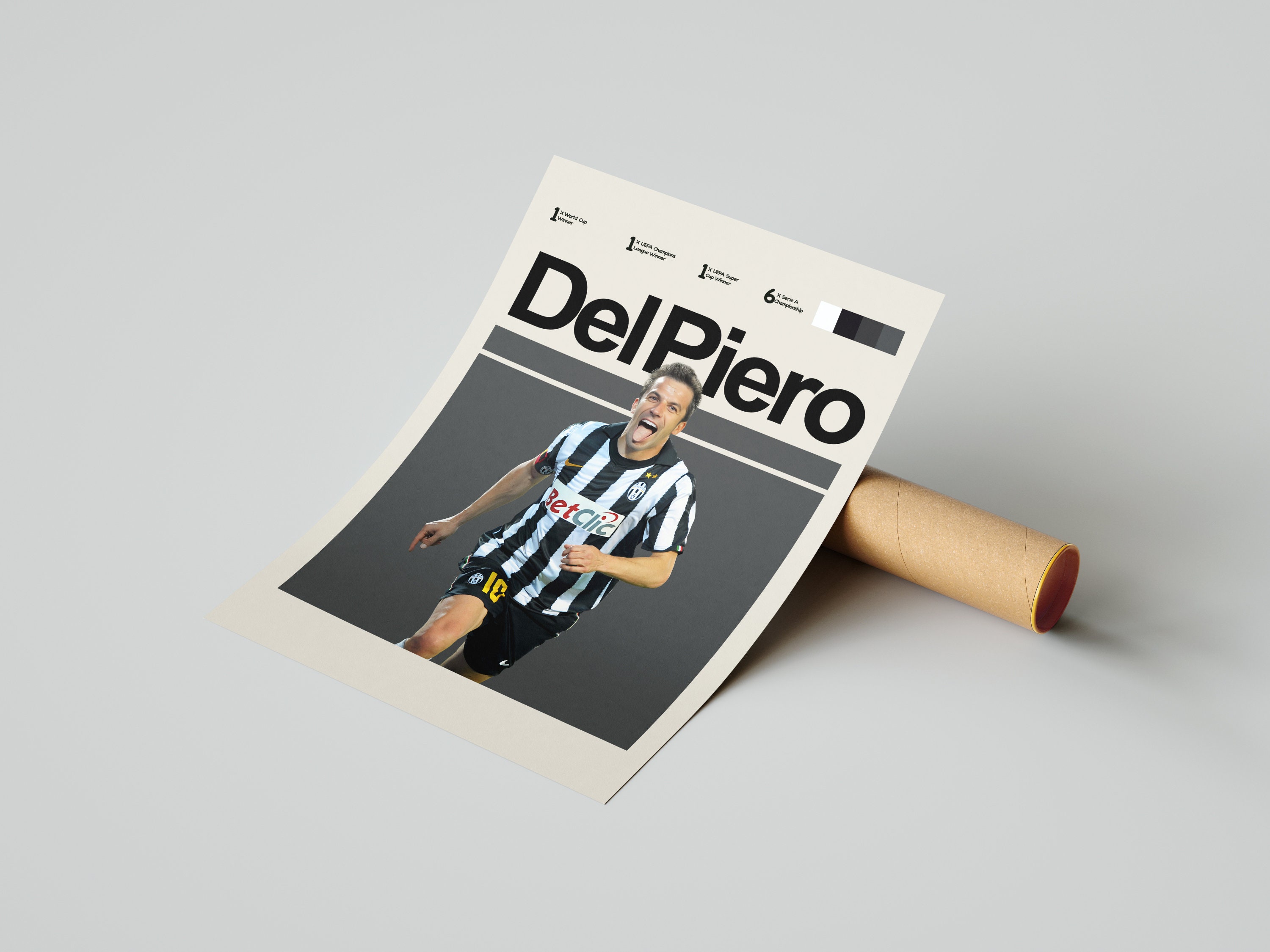 Alessandro Del Piero Poster, Del Piero Download Poster, Juventus ...