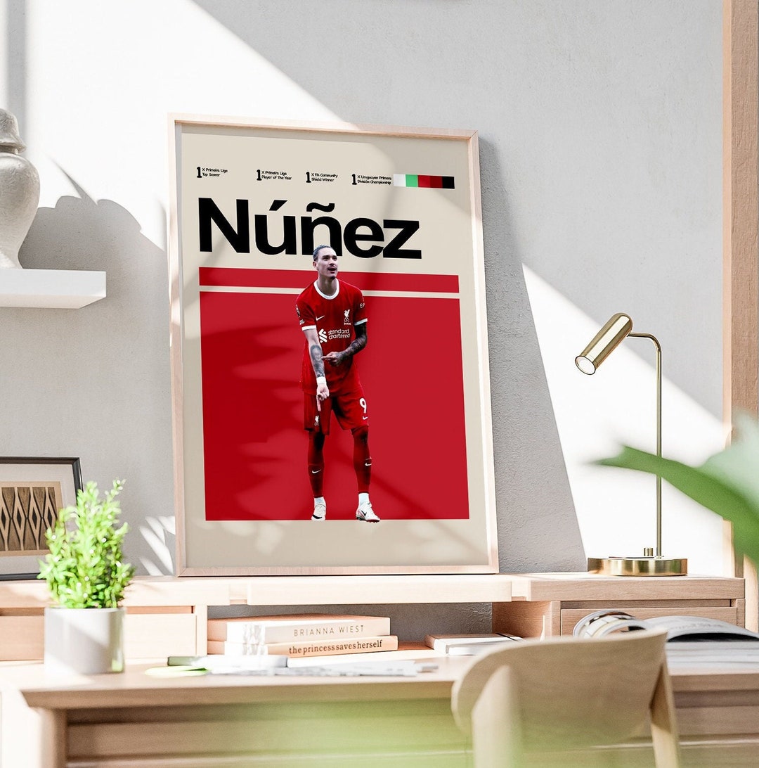 Darwin Núñez Liverpool Poster Football Download Poster - Etsy