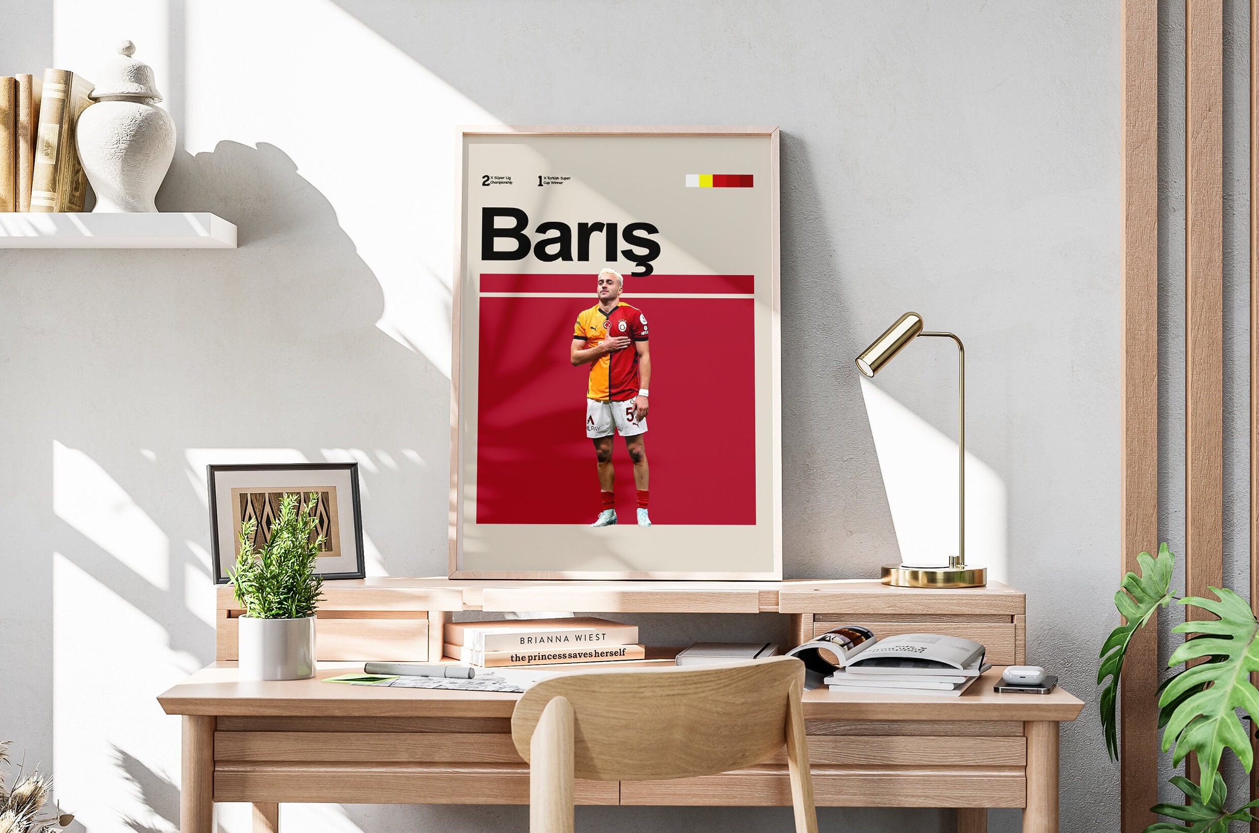 Barış Alper Yılmaz Poster: Galatasaray Football Art (digital Print) - Etsy