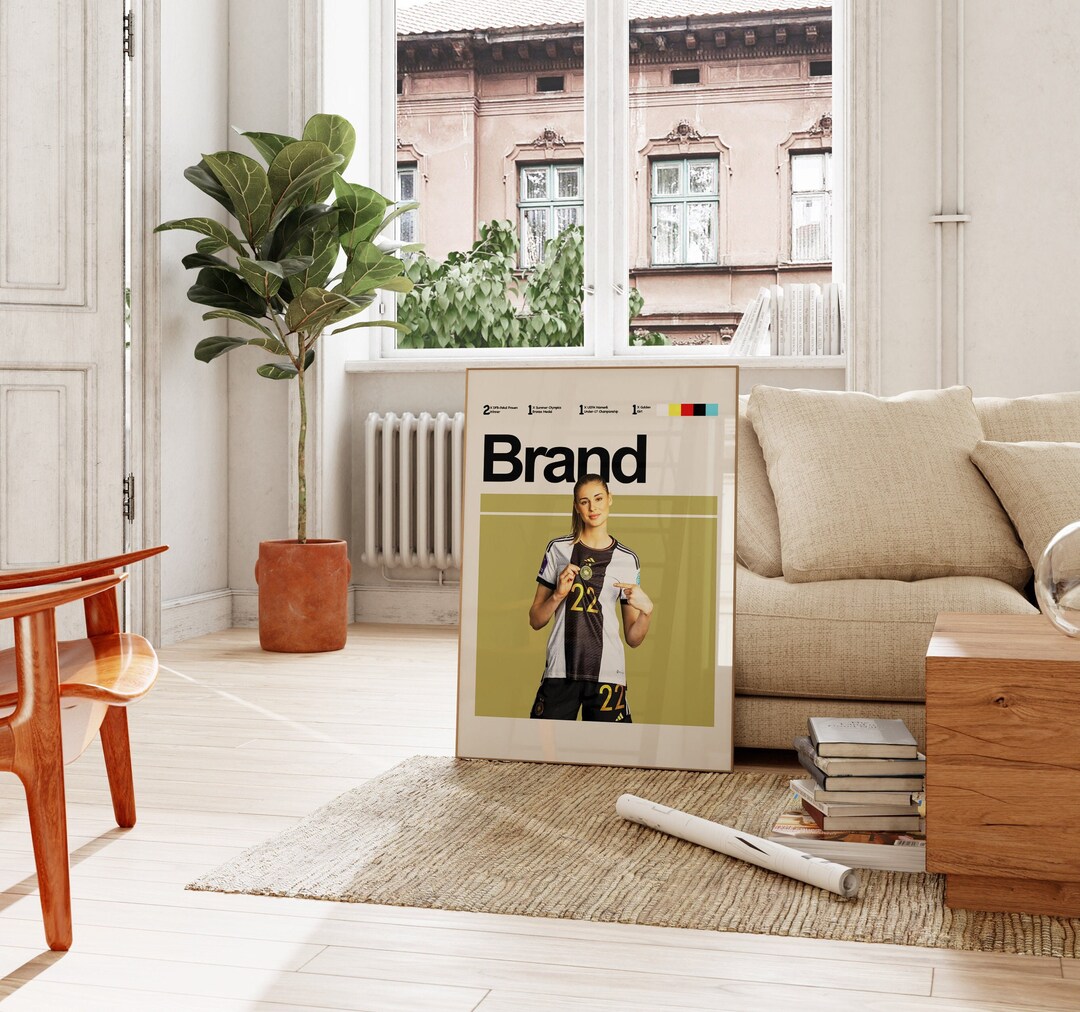 Jule Brand Poster, Germany National Women’s Football Team, Sports ...