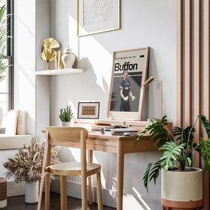 Gianluigi Buffon Poster. Juventus Football Team Poster, Minimalist Wall ...