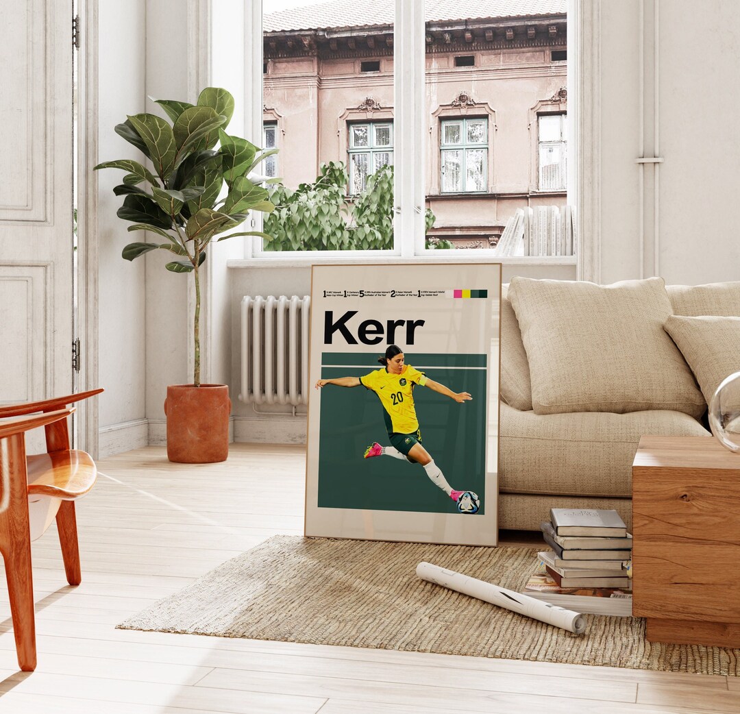 Sam Kerr Poster, Australian National Women’s Football Team, Sports ...