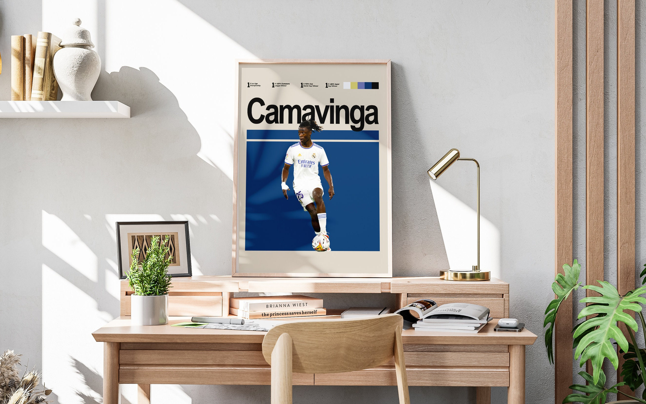 Eduardo Camavinga Poster Real Madrid Poster Football Wall - Etsy