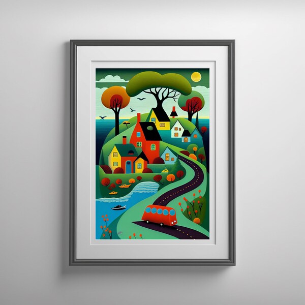 Naive Art - Etsy