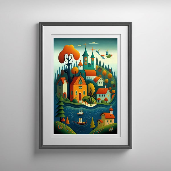 Naive Art - Etsy