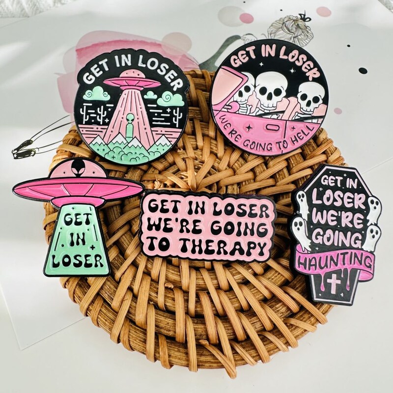 Enamel Pin Set - Etsy