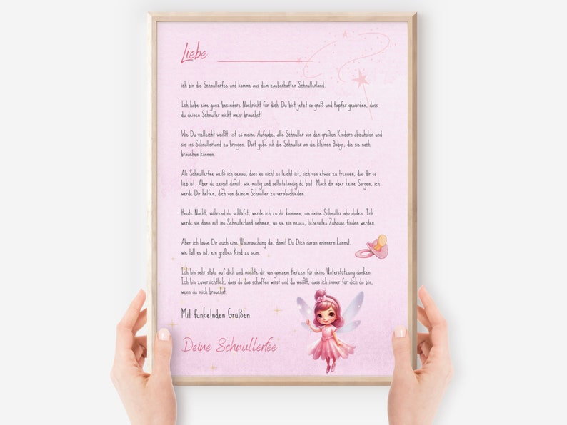 Letter From the Pacifier Fairy, Instant Download, Farewell to the ...