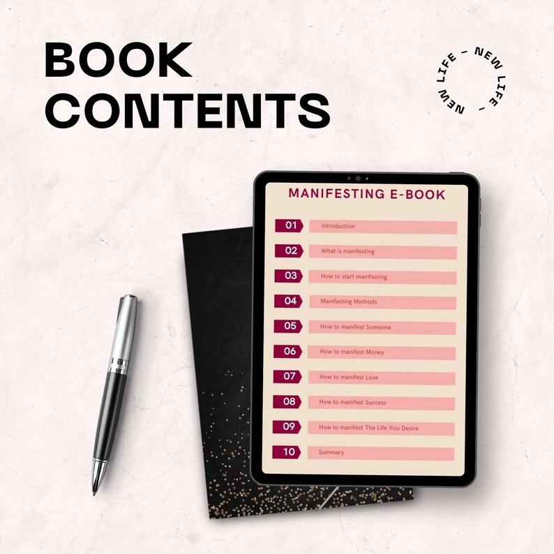 Manifesting E-book, How to Manifest Anything, Manifest Your Desire Life ...