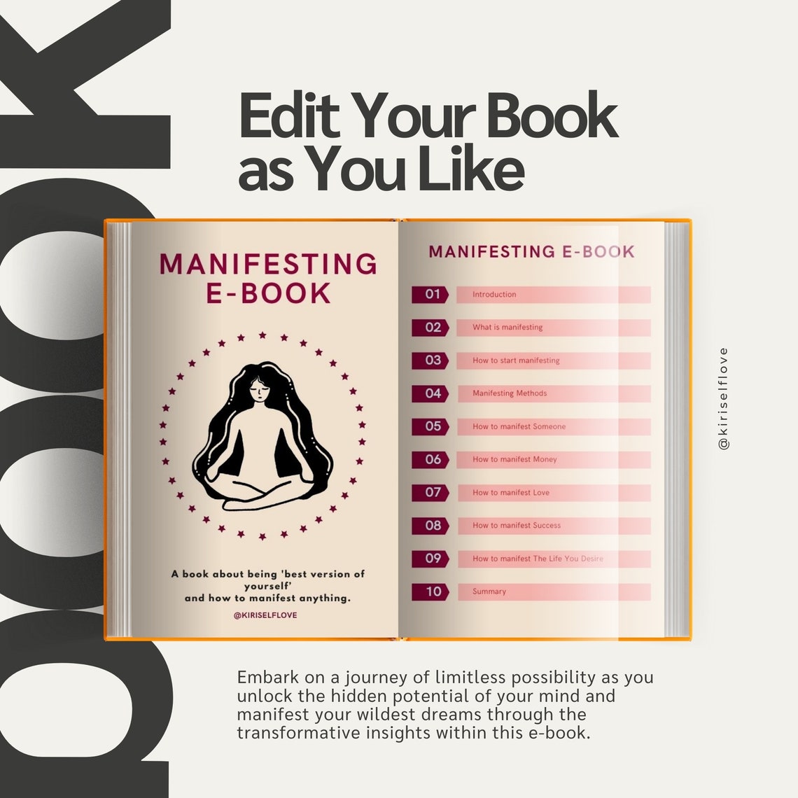 Manifesting E-book, How to Manifest Anything, Manifest Your Desire Life ...