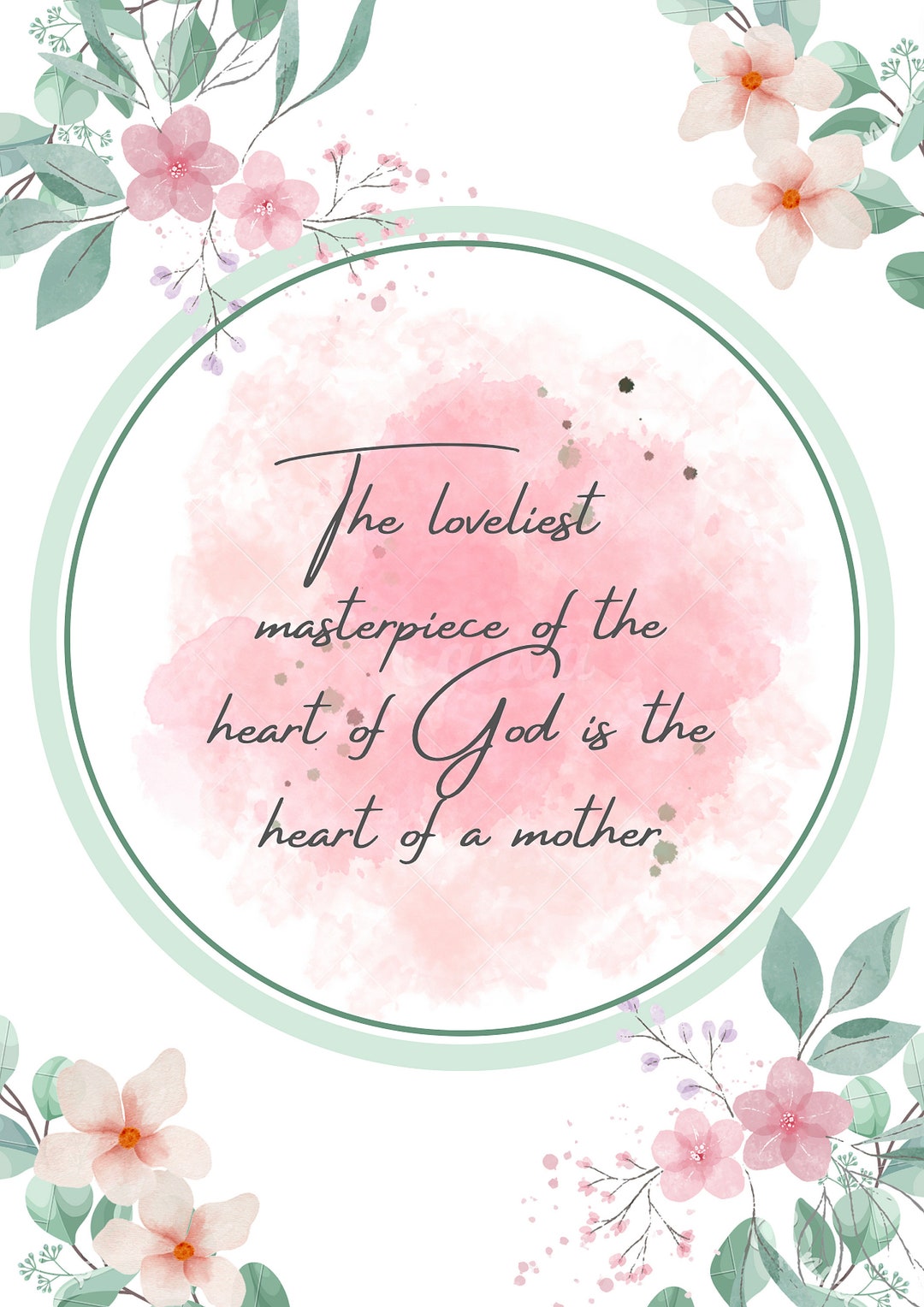 Digital Downloadable Design for Mother's Day Gift - Etsy