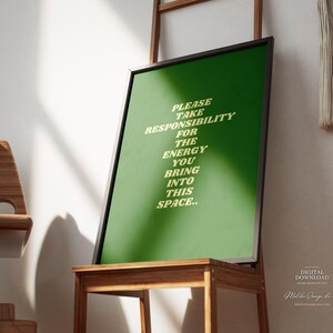 Funny Quote Gift for Living Room Wall Decor Downloadable Multi Sizes ...