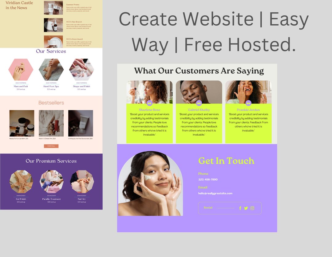 Get a Visually Looking Good and Responsive Website Design Specifically ...