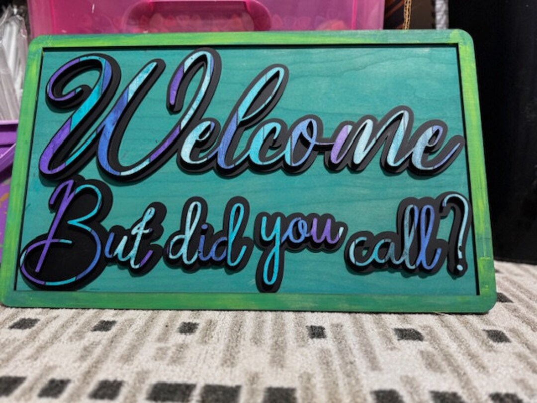 Custom Welcome Sign - Etsy